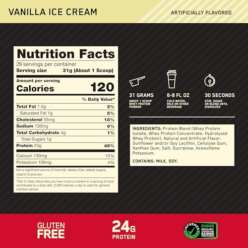 high-quality whey protein supplement