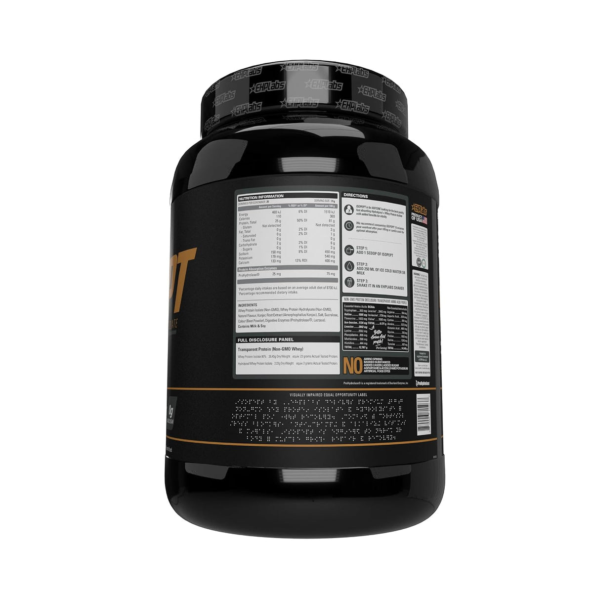 high-quality whey protein supplement