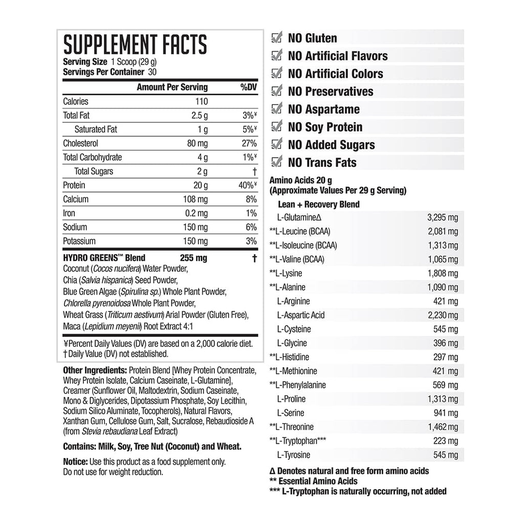 high-quality whey protein supplement