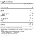 high-quality whey protein supplement