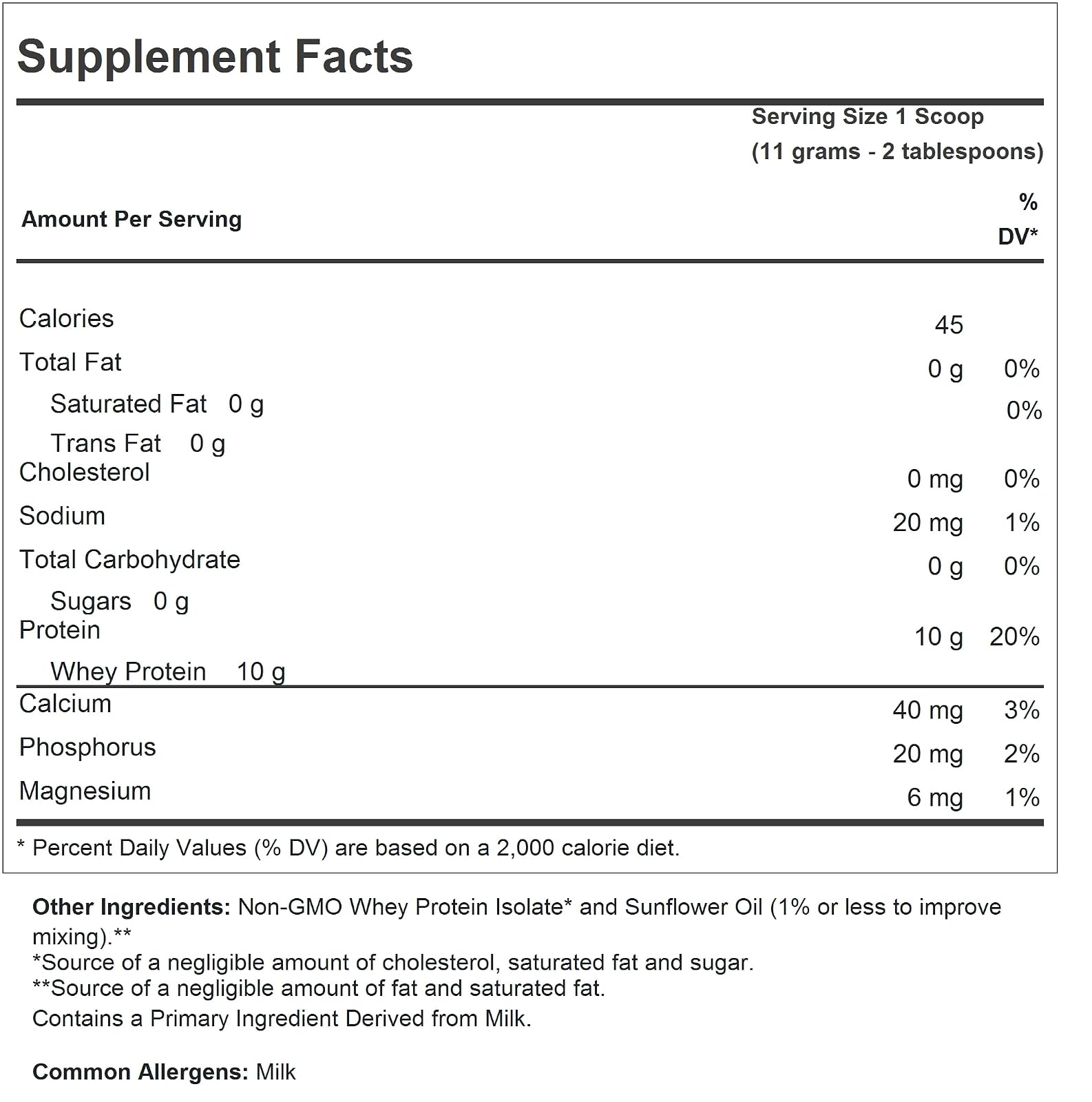 high-quality whey protein supplement