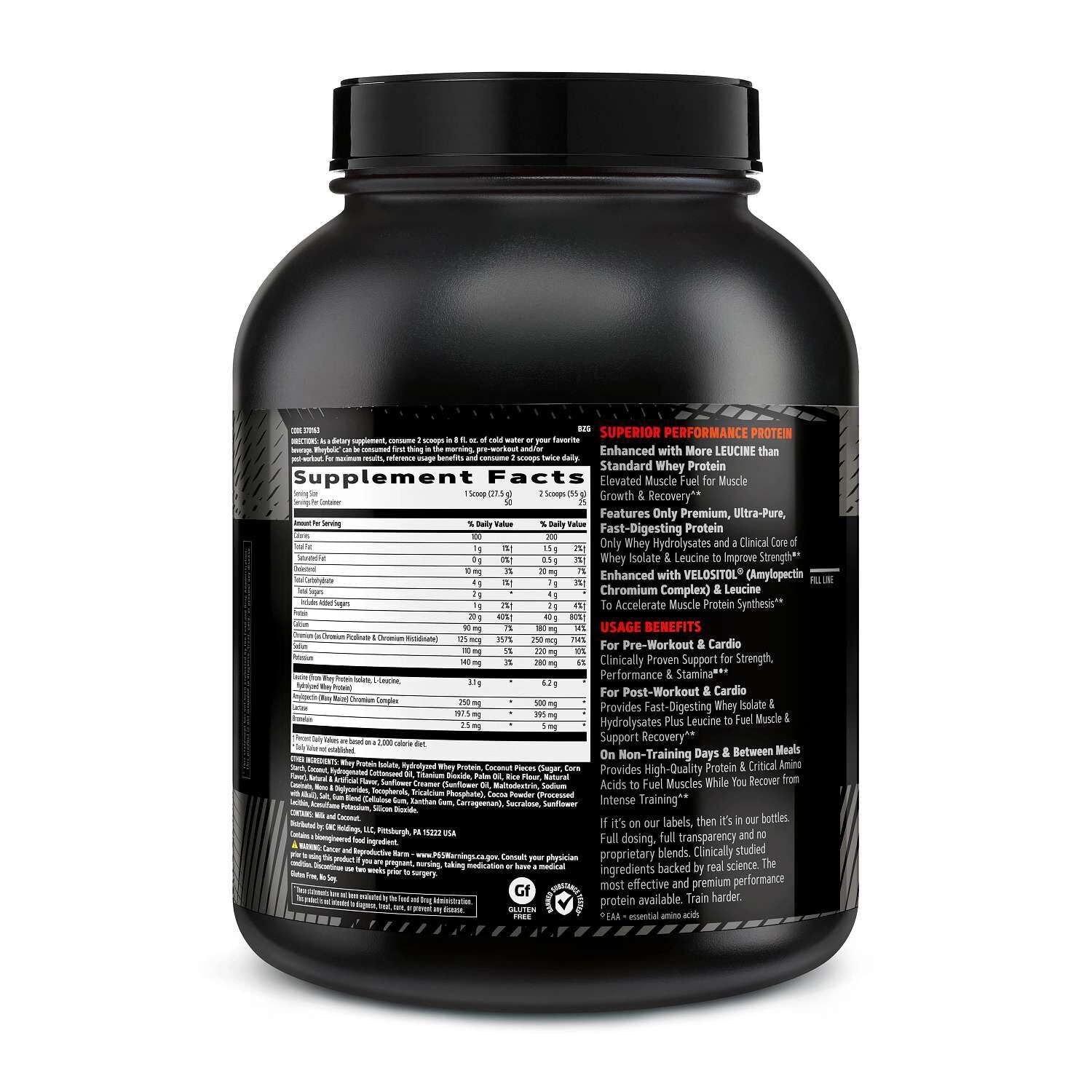 high-quality whey protein supplement