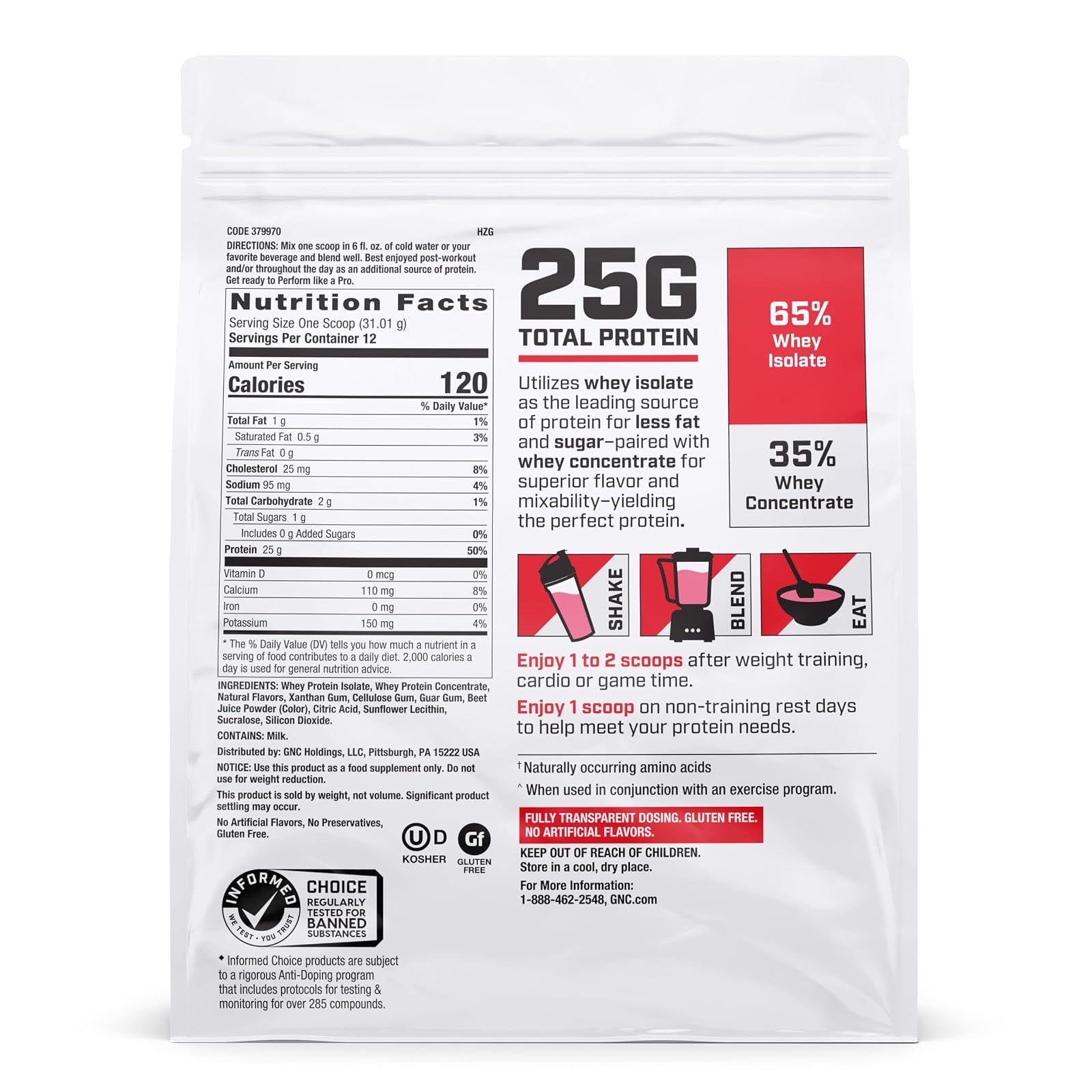 high-quality whey protein supplement