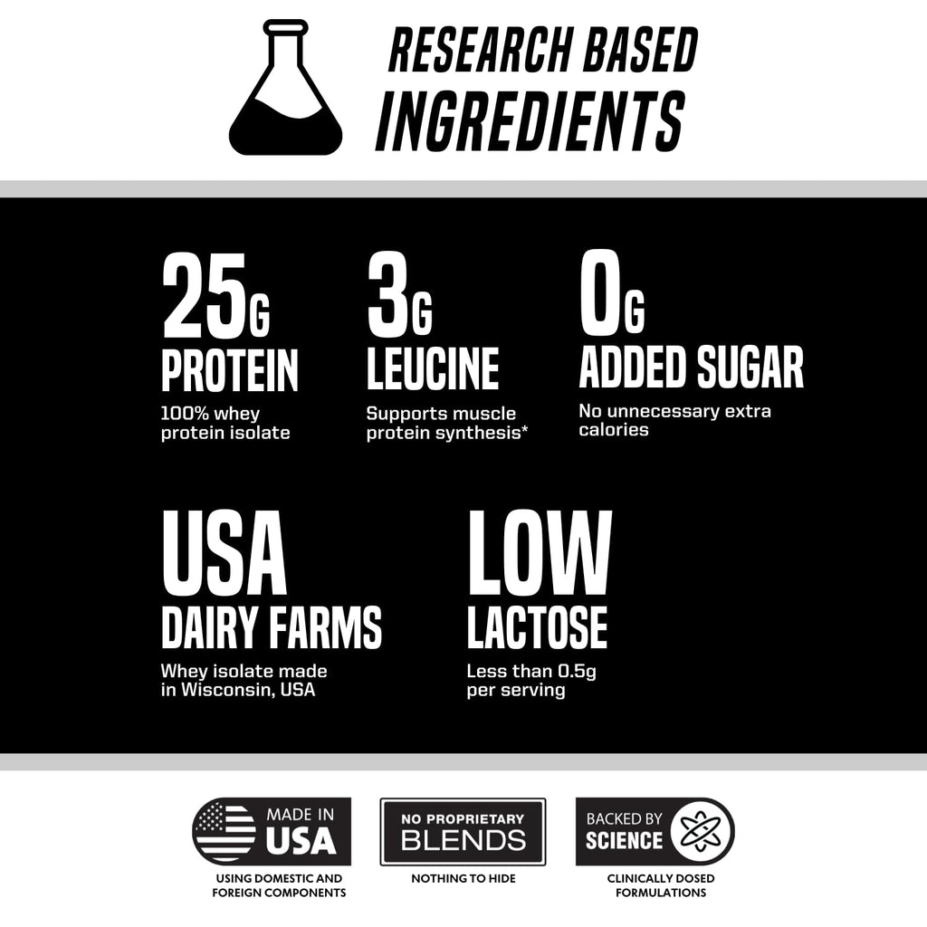 High-quality whey protein supplement