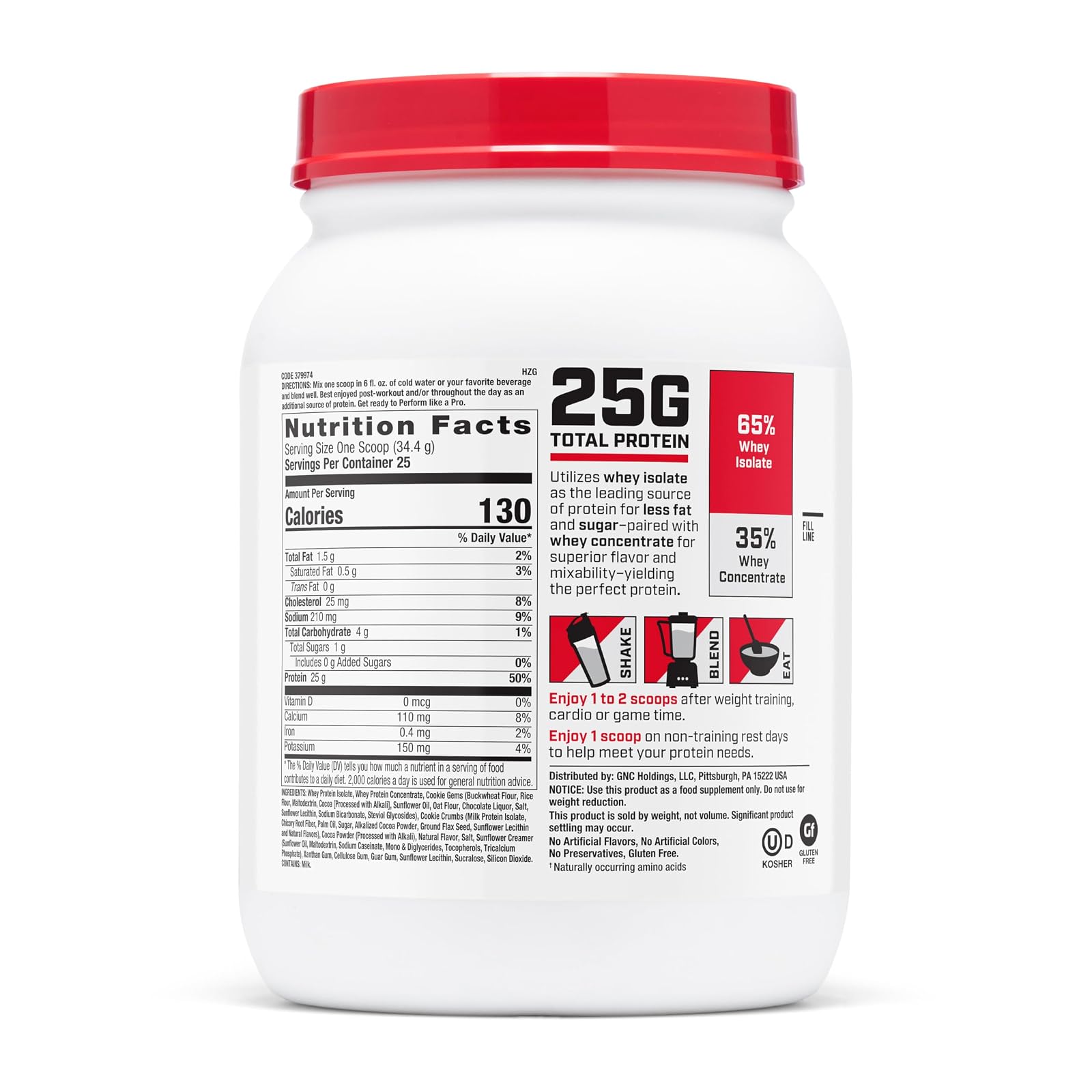 high-quality whey protein supplement