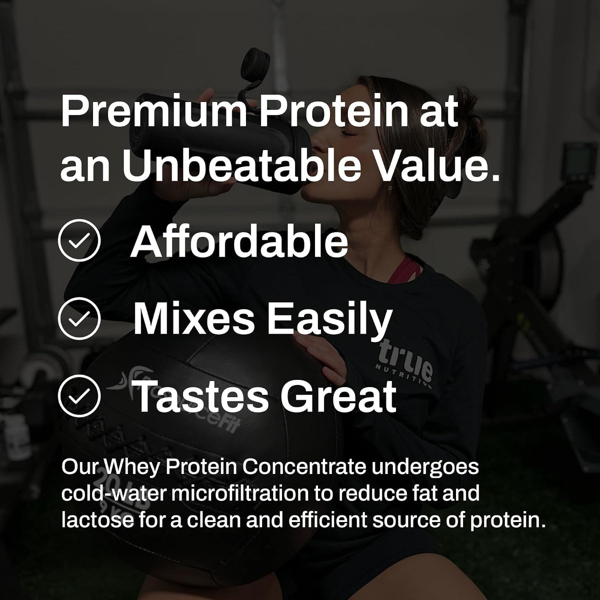 high-quality whey protein supplement