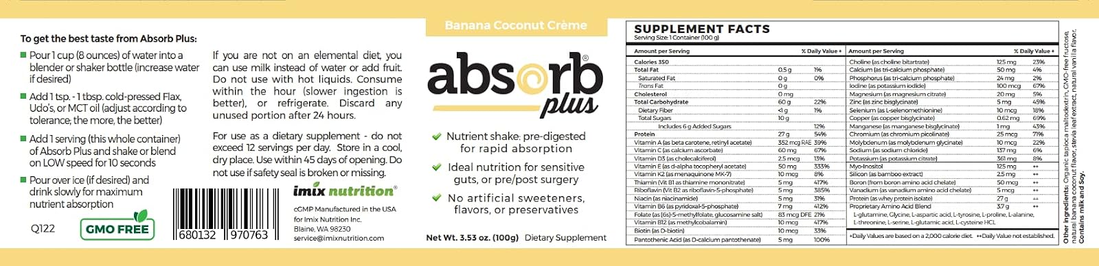 high quality whey protein supplement