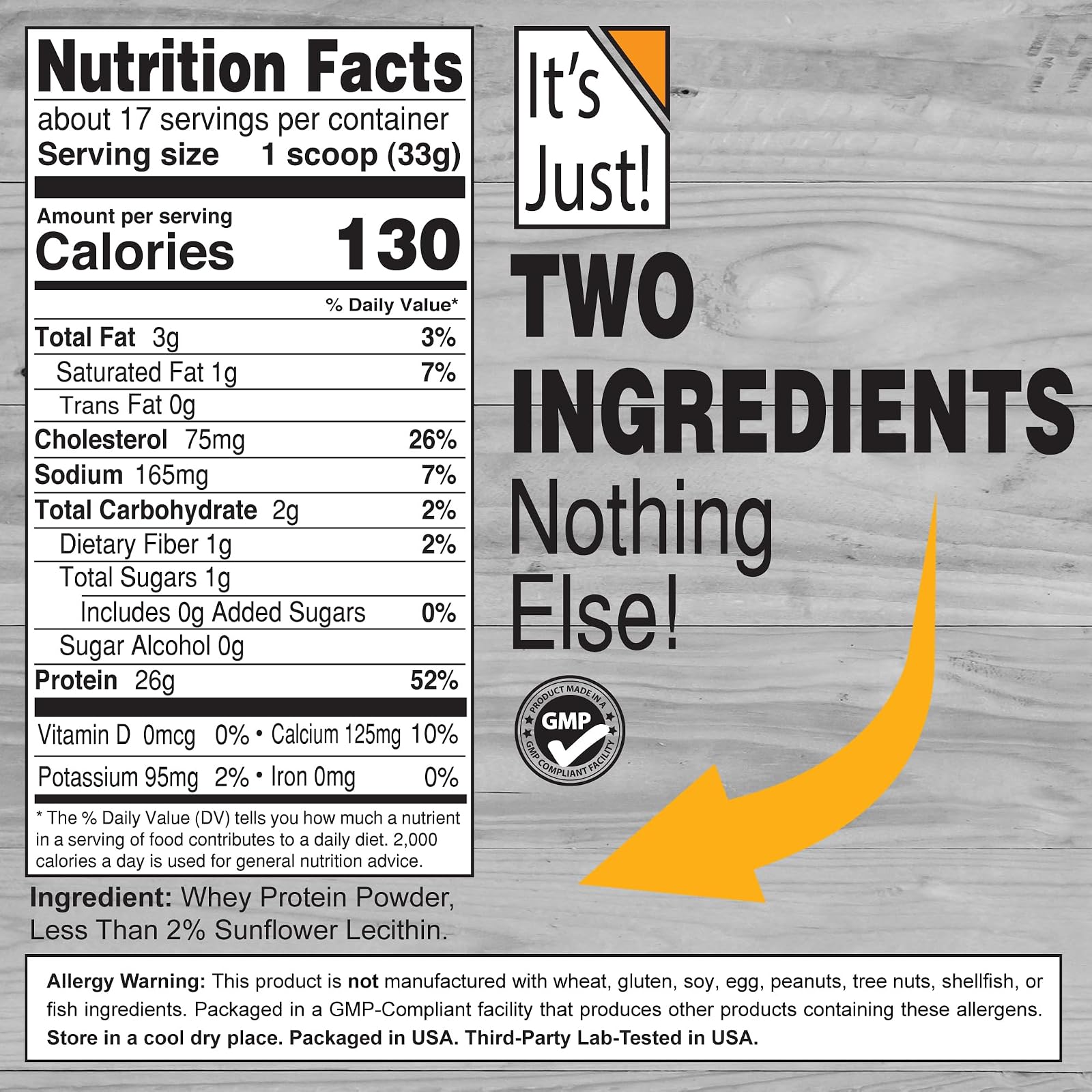 high-quality whey protein supplement