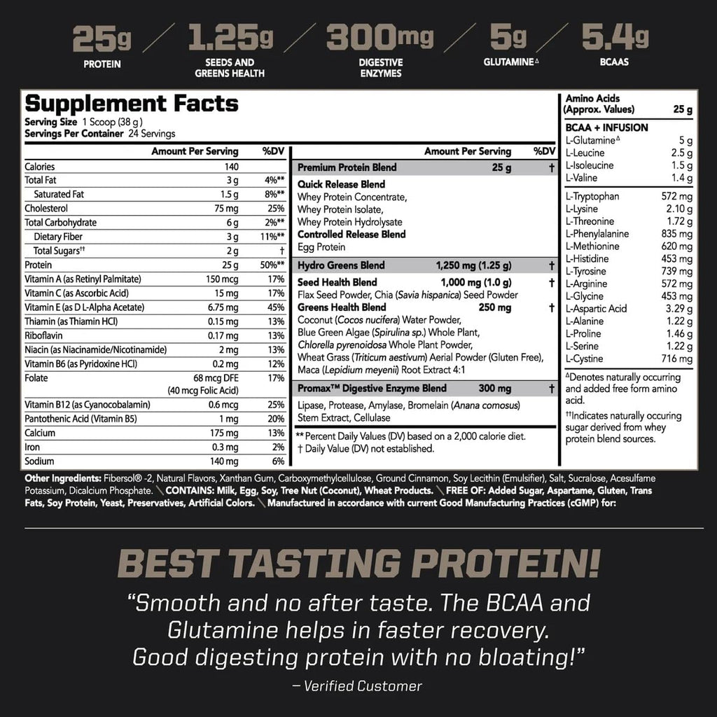 high-quality whey protein supplement