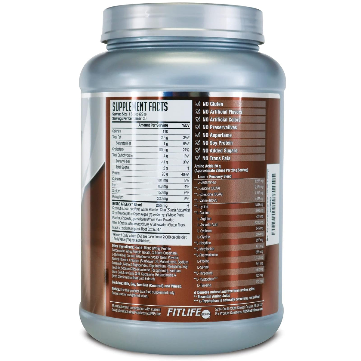 high-quality whey protein supplement