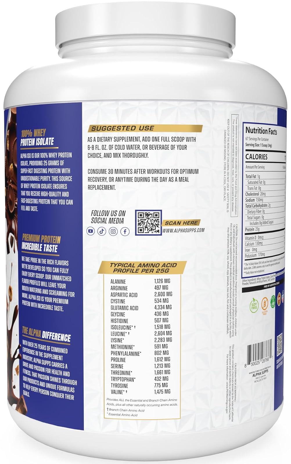 high-quality whey protein supplement