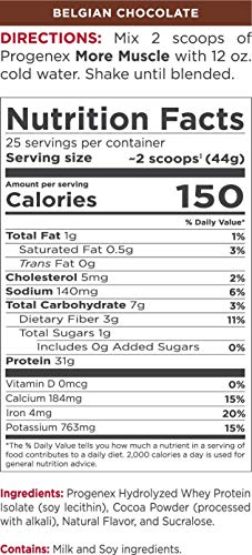 High-quality whey protein supplement