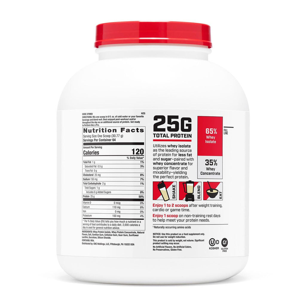 high-quality whey protein supplement
