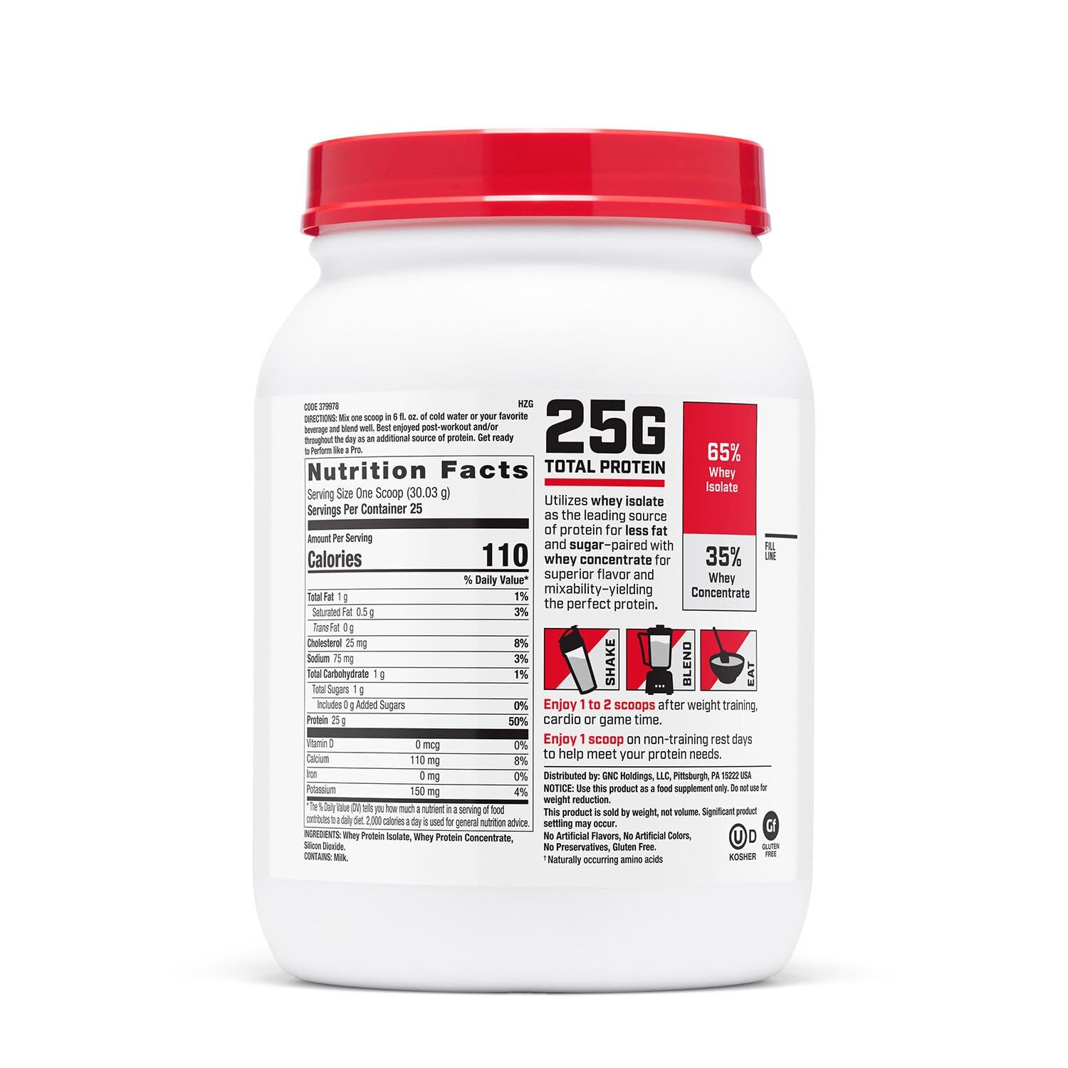 high-quality whey protein supplement