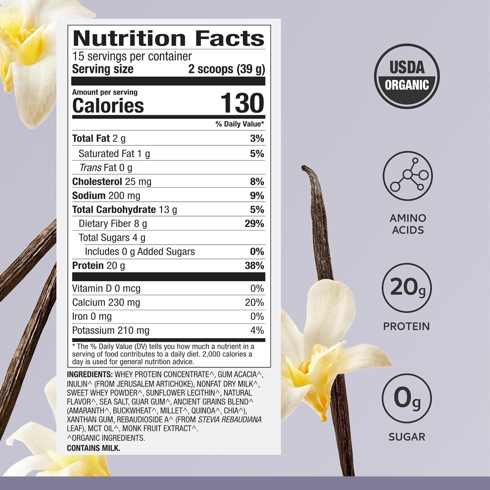 high-quality whey protein supplement