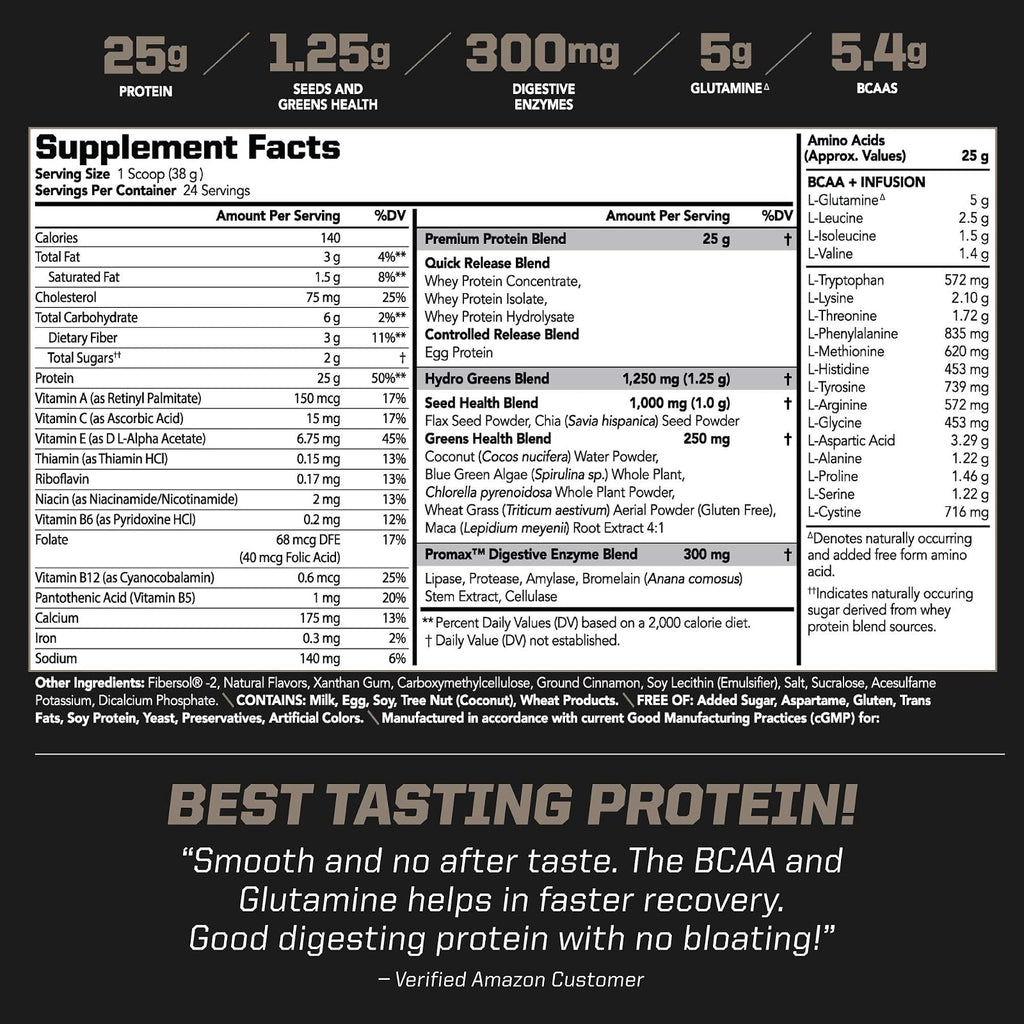 high-quality whey protein supplement