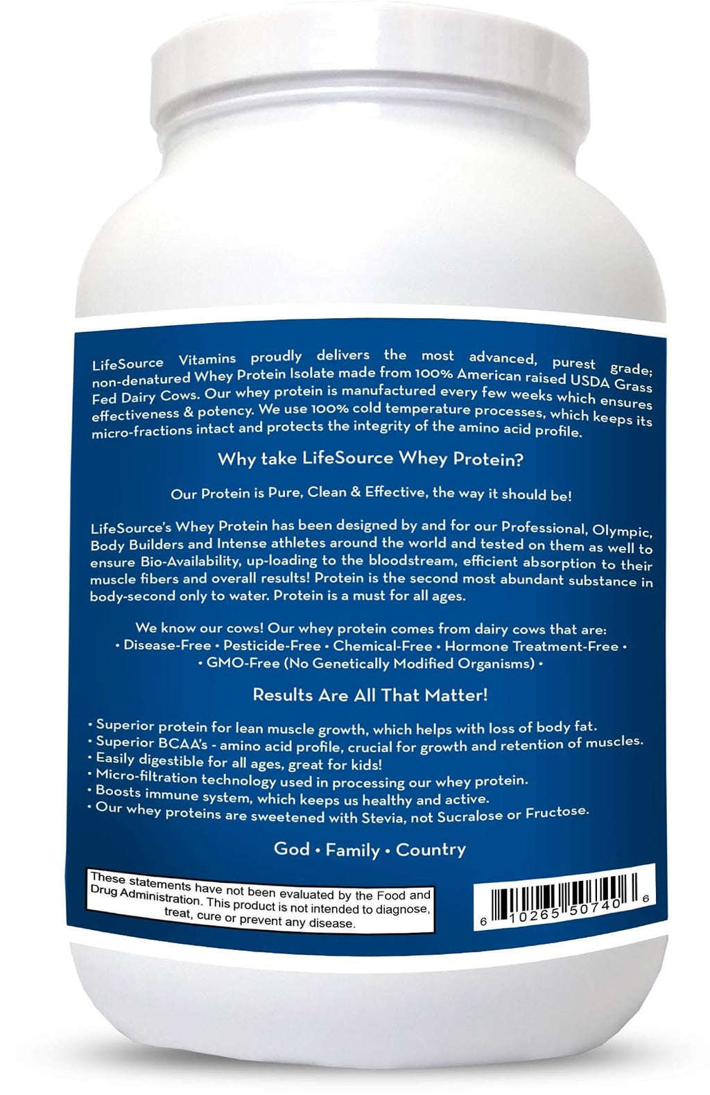 high-quality whey protein supplement
