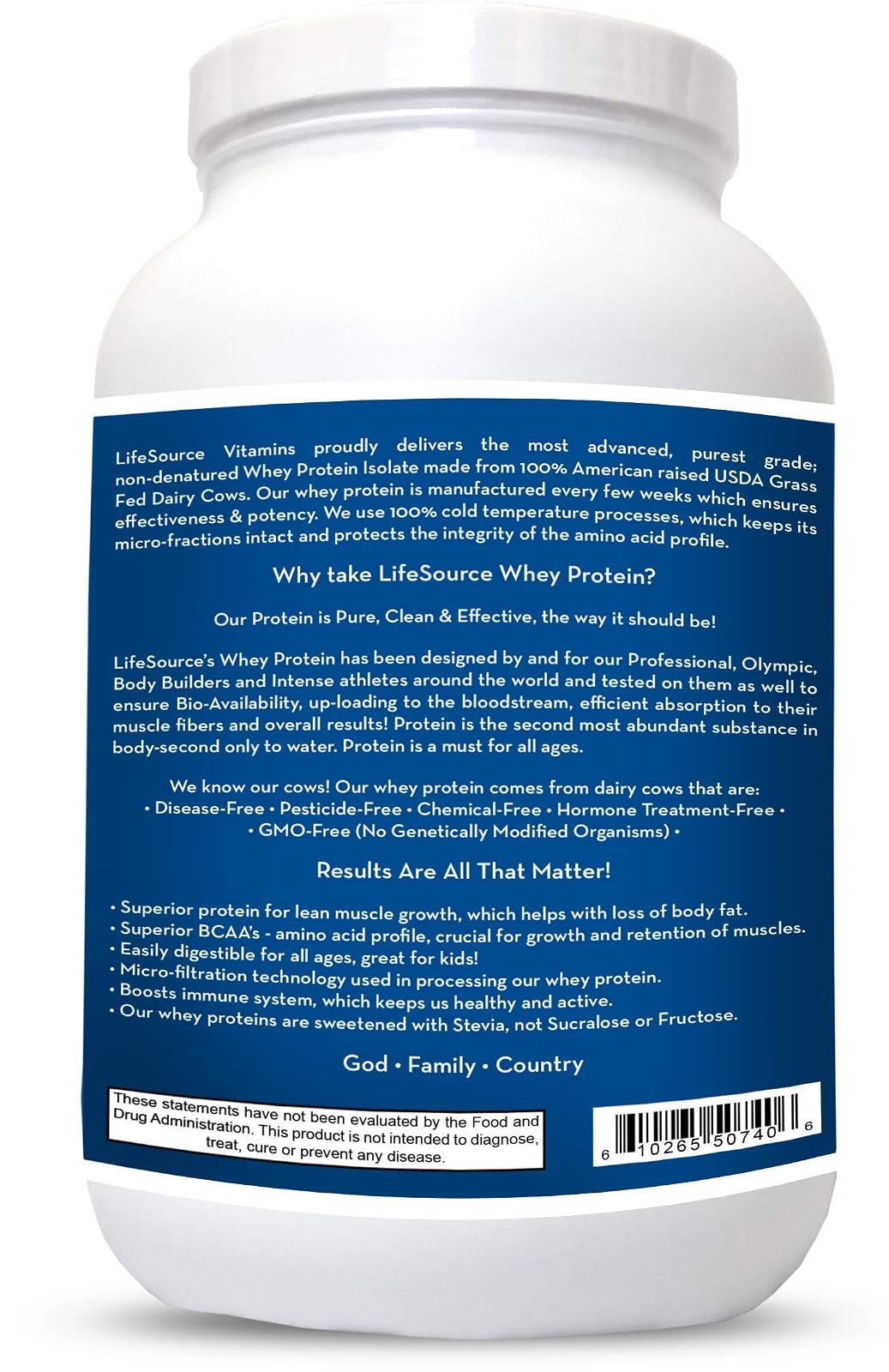 high-quality whey protein supplement