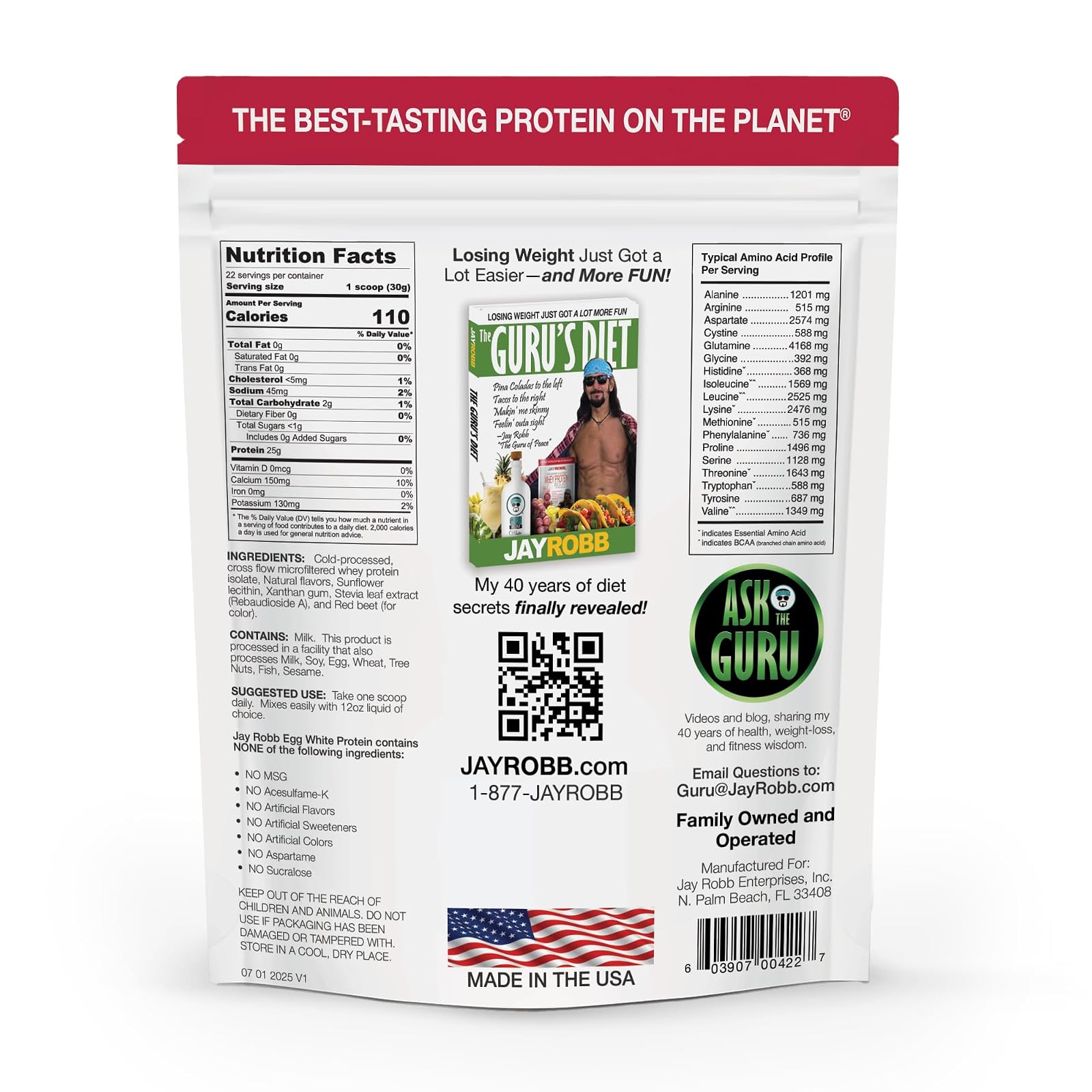 high-quality whey protein supplement