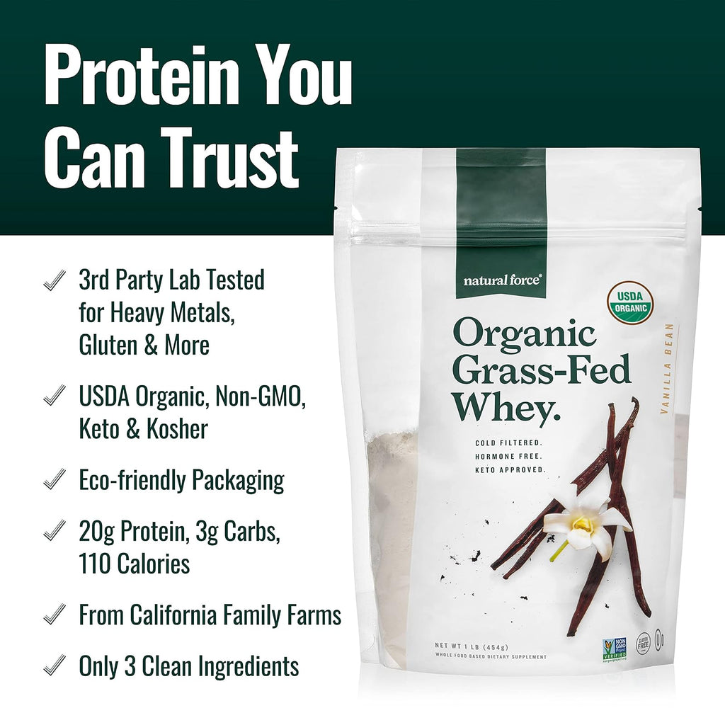 High-quality whey protein supplement