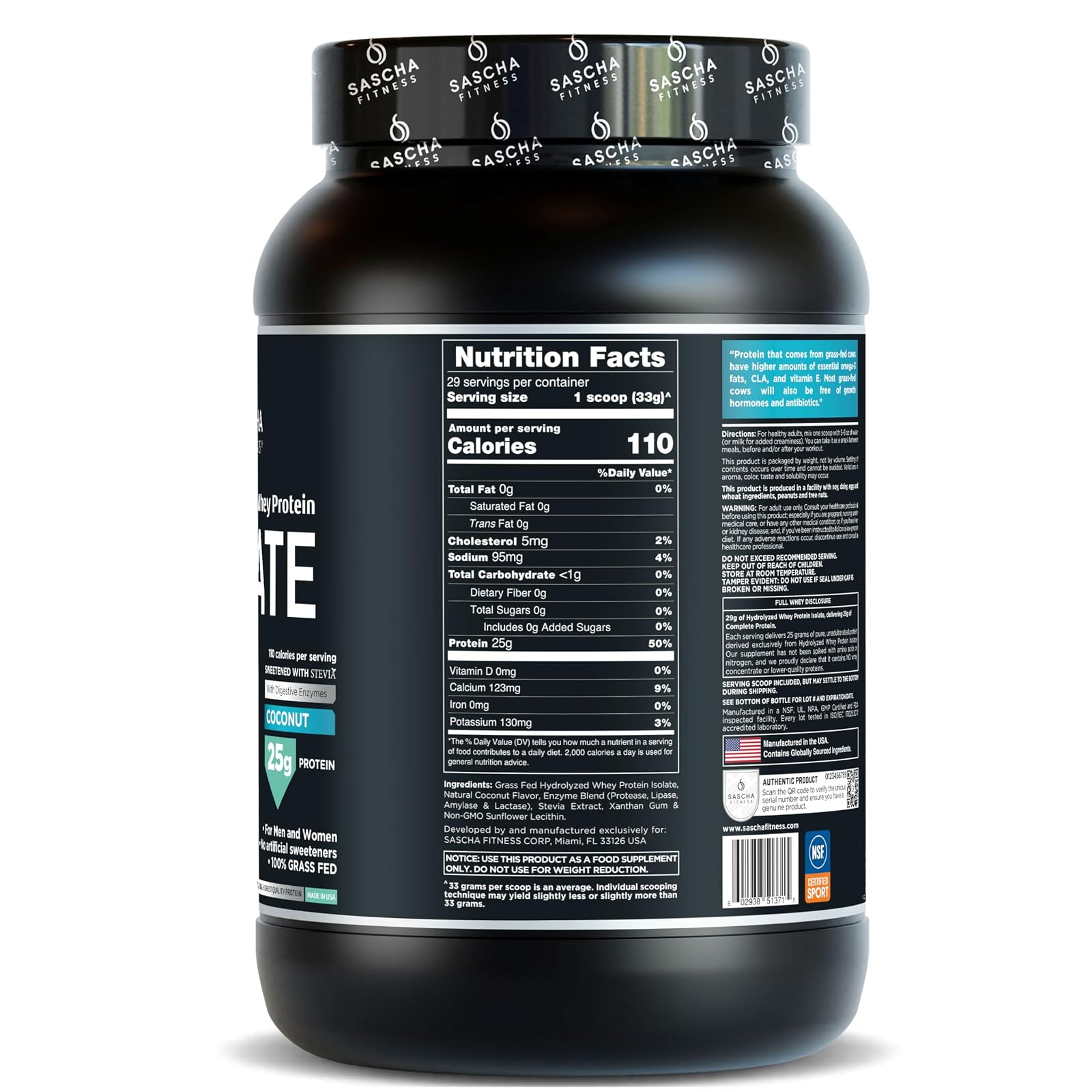 high-quality whey protein supplement
