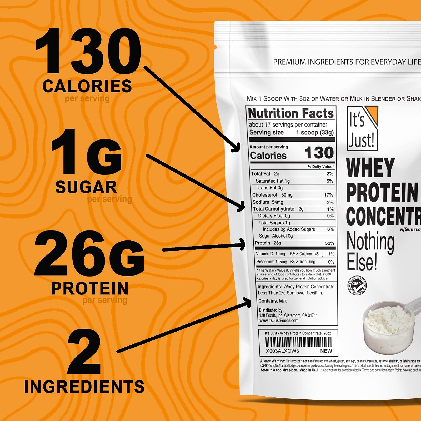 high-quality whey protein supplement