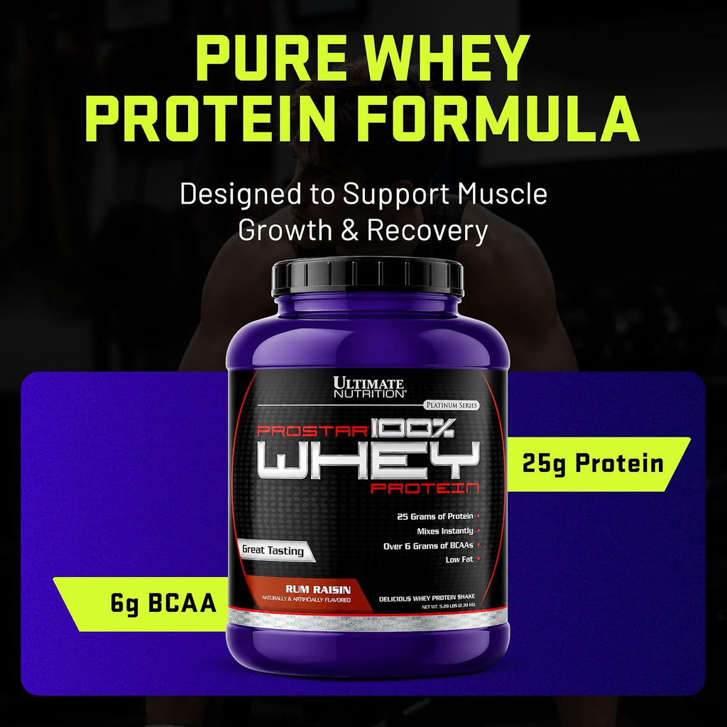 High-quality whey protein supplement