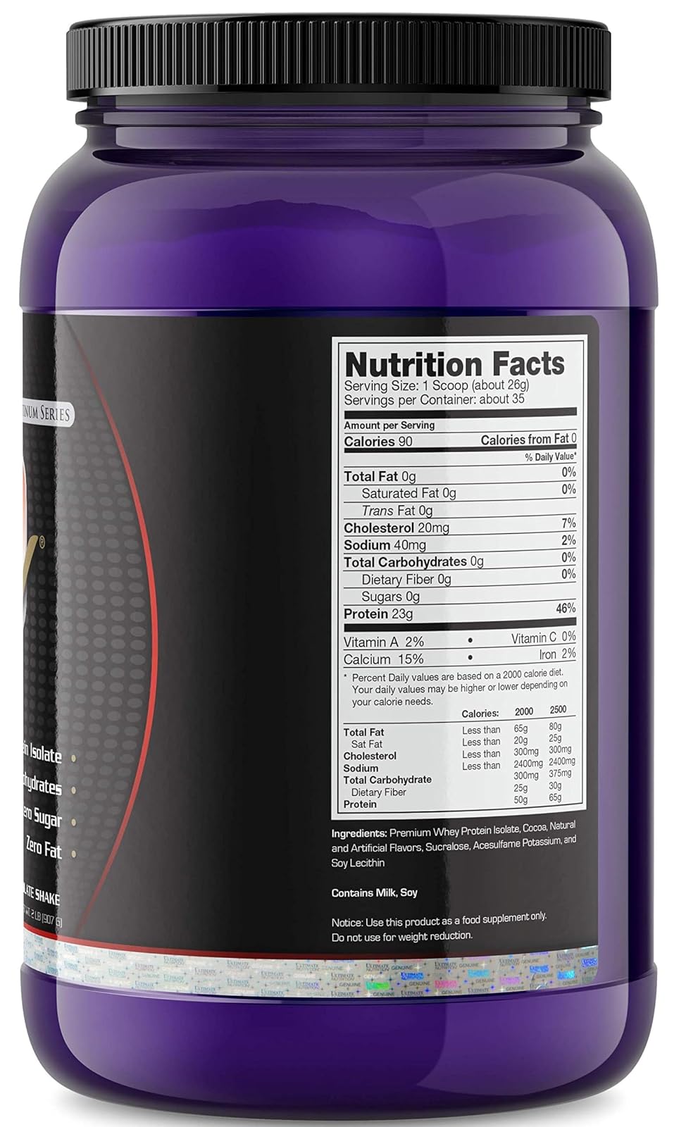 high-quality whey protein supplement
