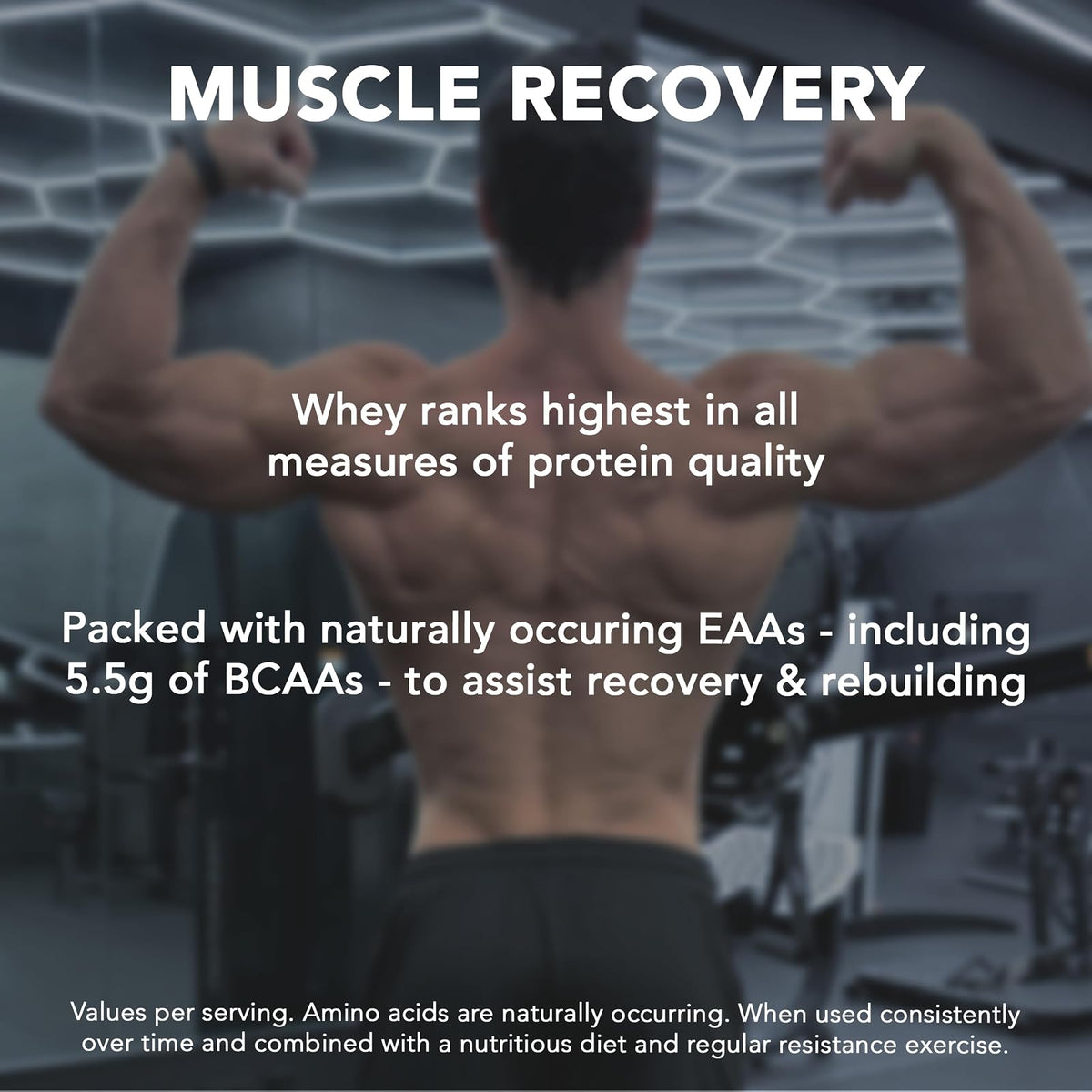 High-quality whey protein supplement