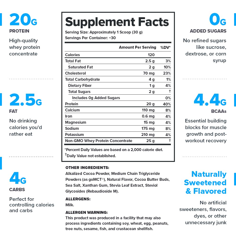 high-quality whey protein supplement