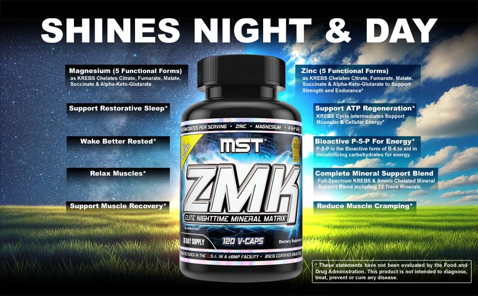 high-quality zinc and magnesium blend