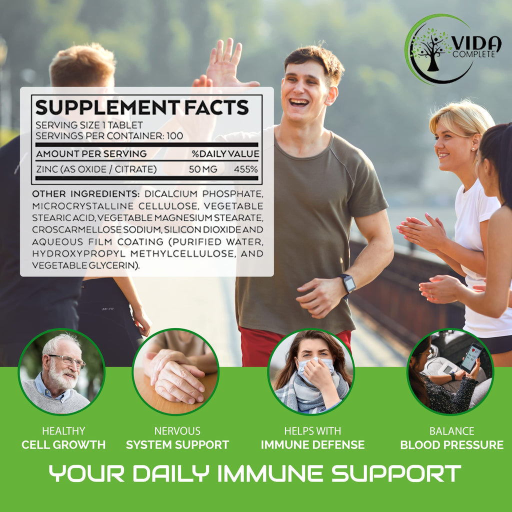 high-quality zinc for antioxidant benefits