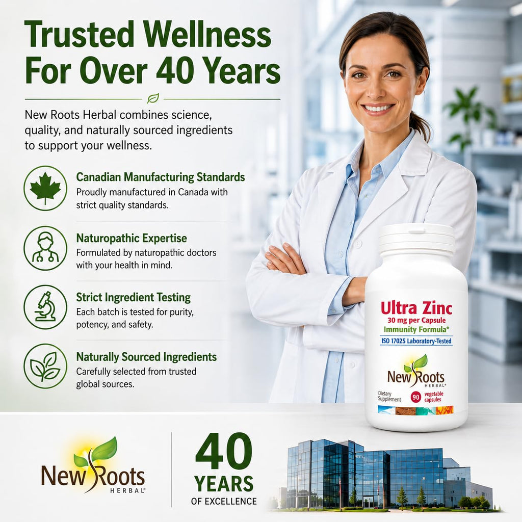 High-quality zinc for better absorption