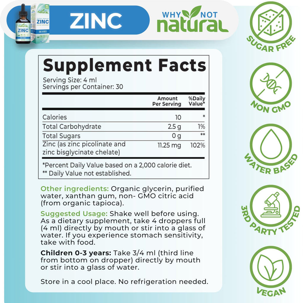 high-quality zinc for immune health