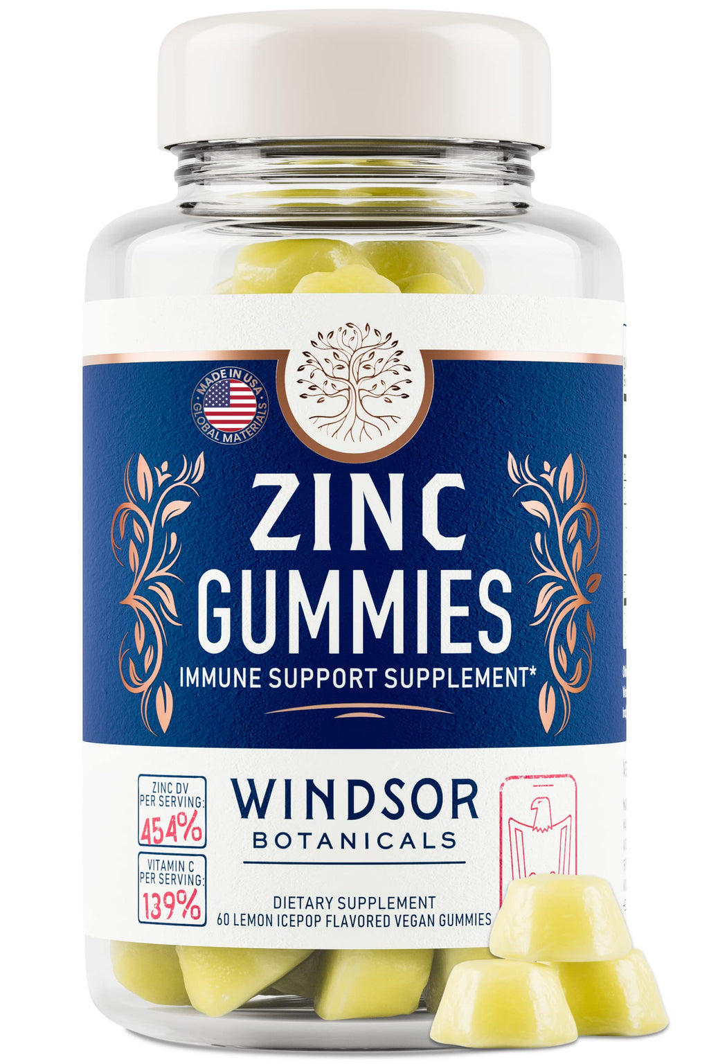 high-quality zinc supplement gummies