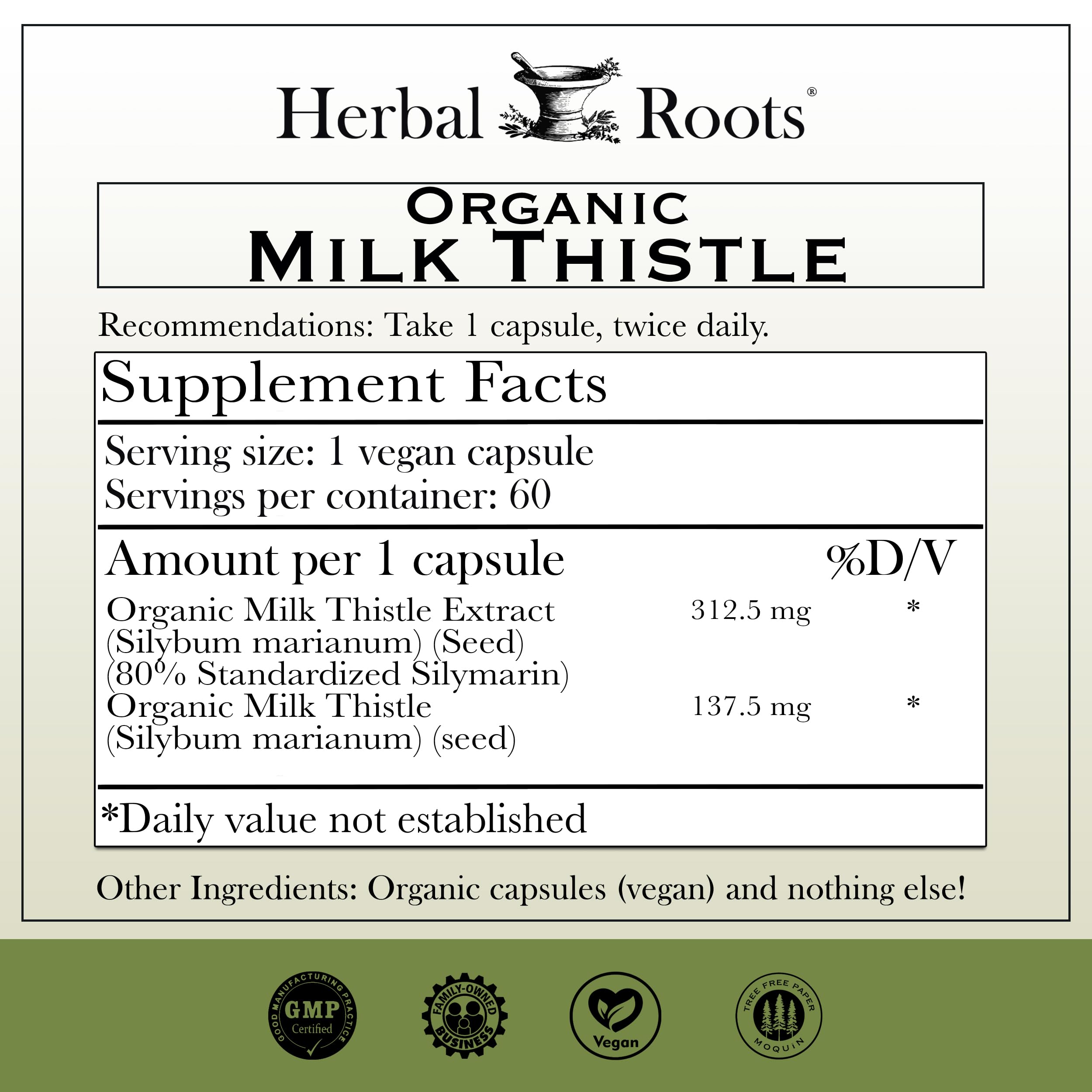 high silymarin milk thistle for liver support
