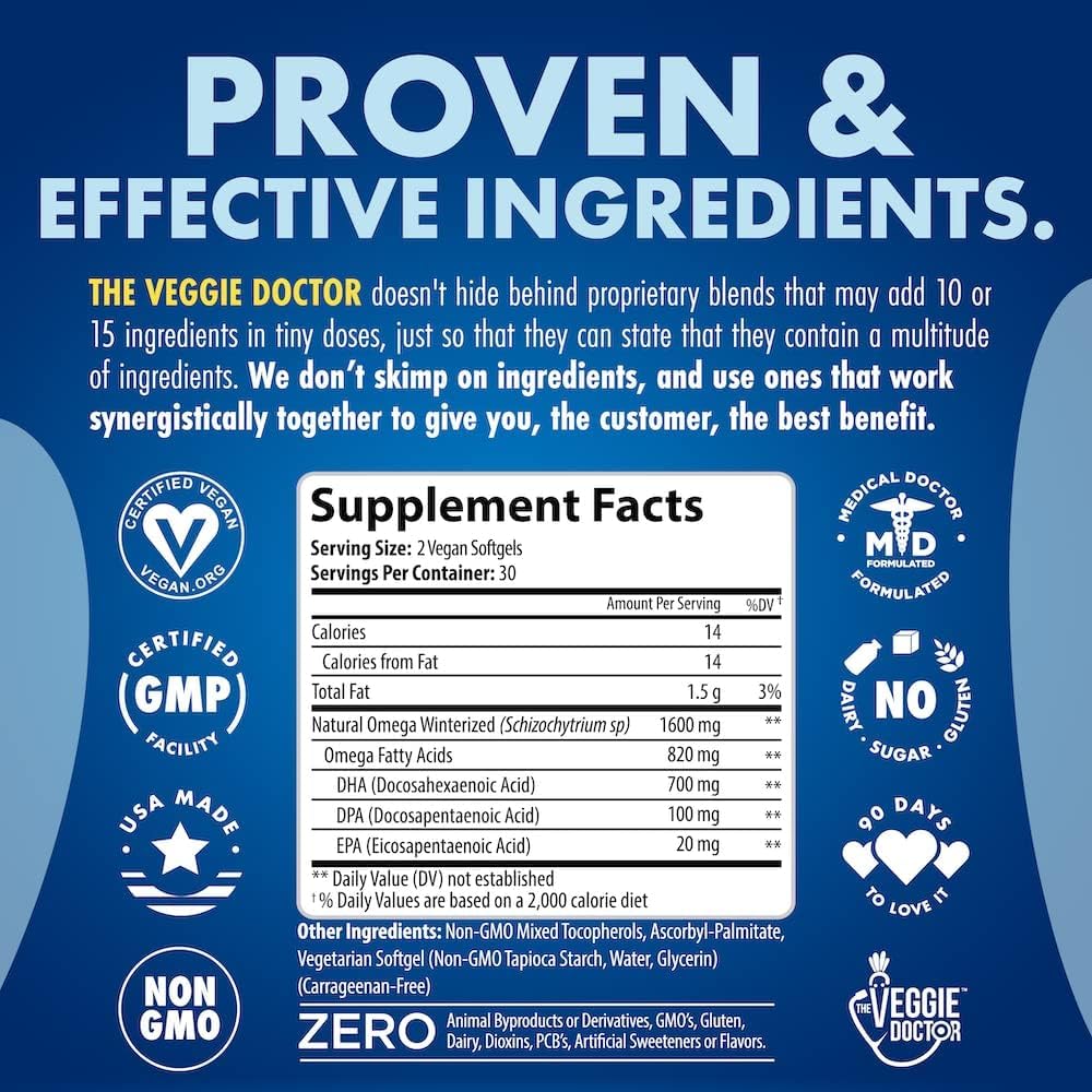 High strength algal DHA EPA