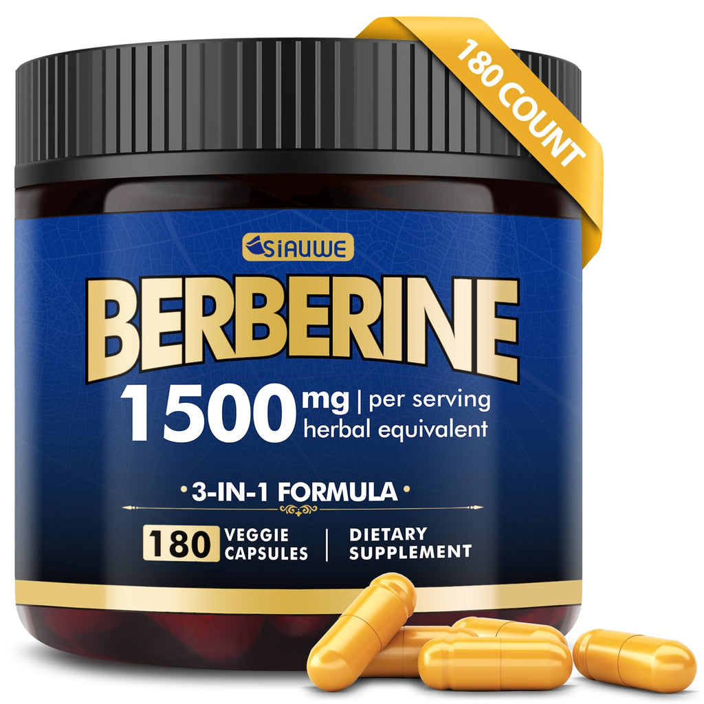 high strength berberine supplement benefits