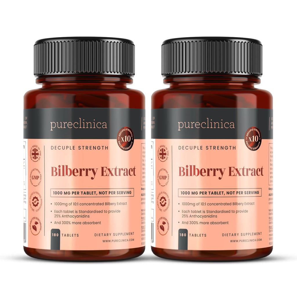 high strength bilberry extract tablets