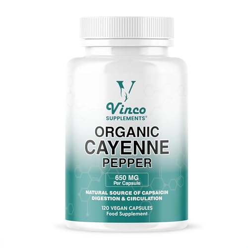 high strength cayenne capsules for metabolism