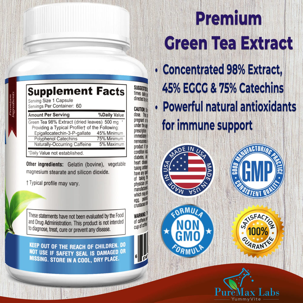 high strength EGCG green tea supplement