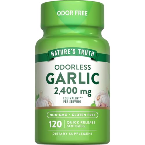high strength garlic supplement benefits