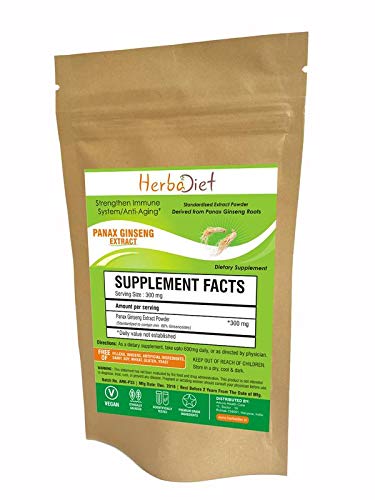 high strength ginseng root extract