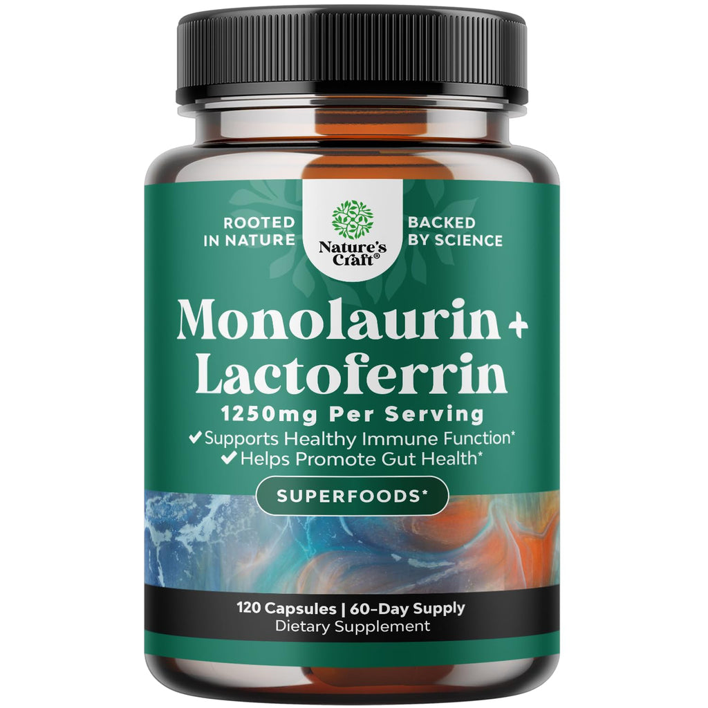 High strength lactoferrin capsules