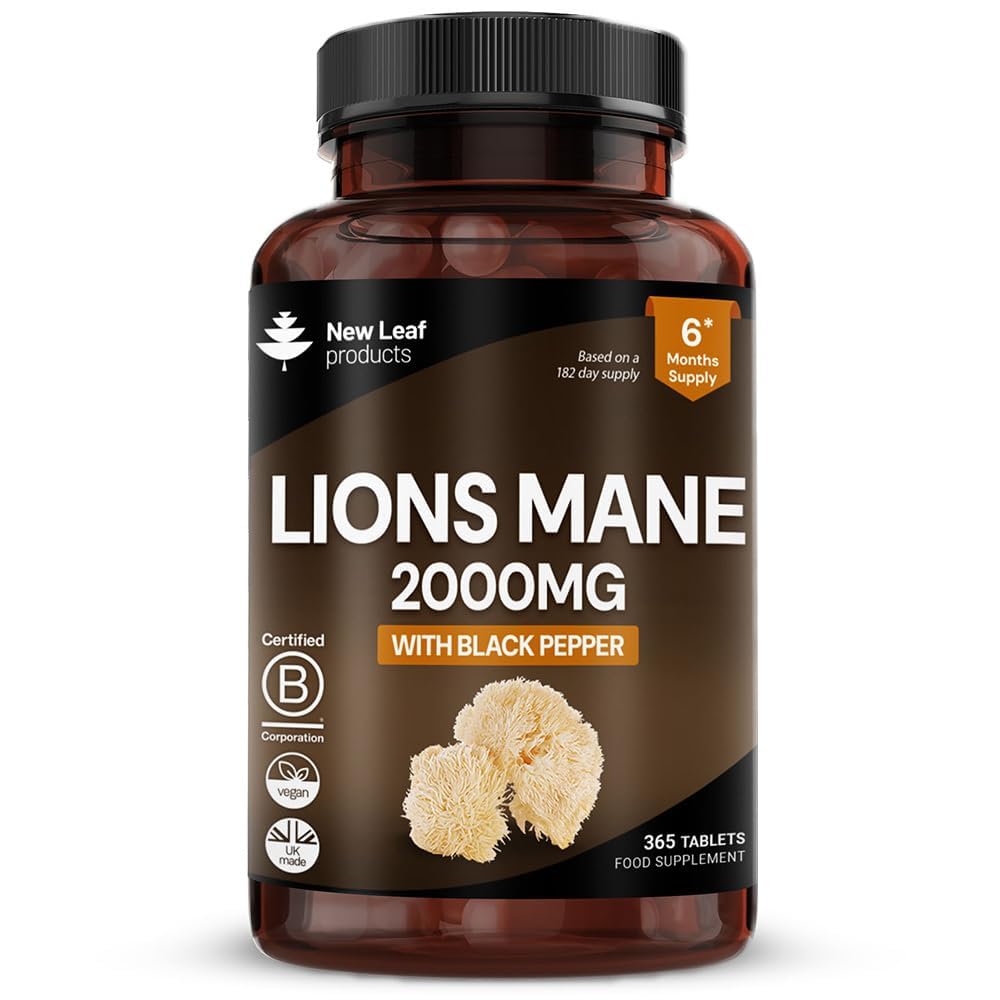 high strength lion's mane mushrooms
