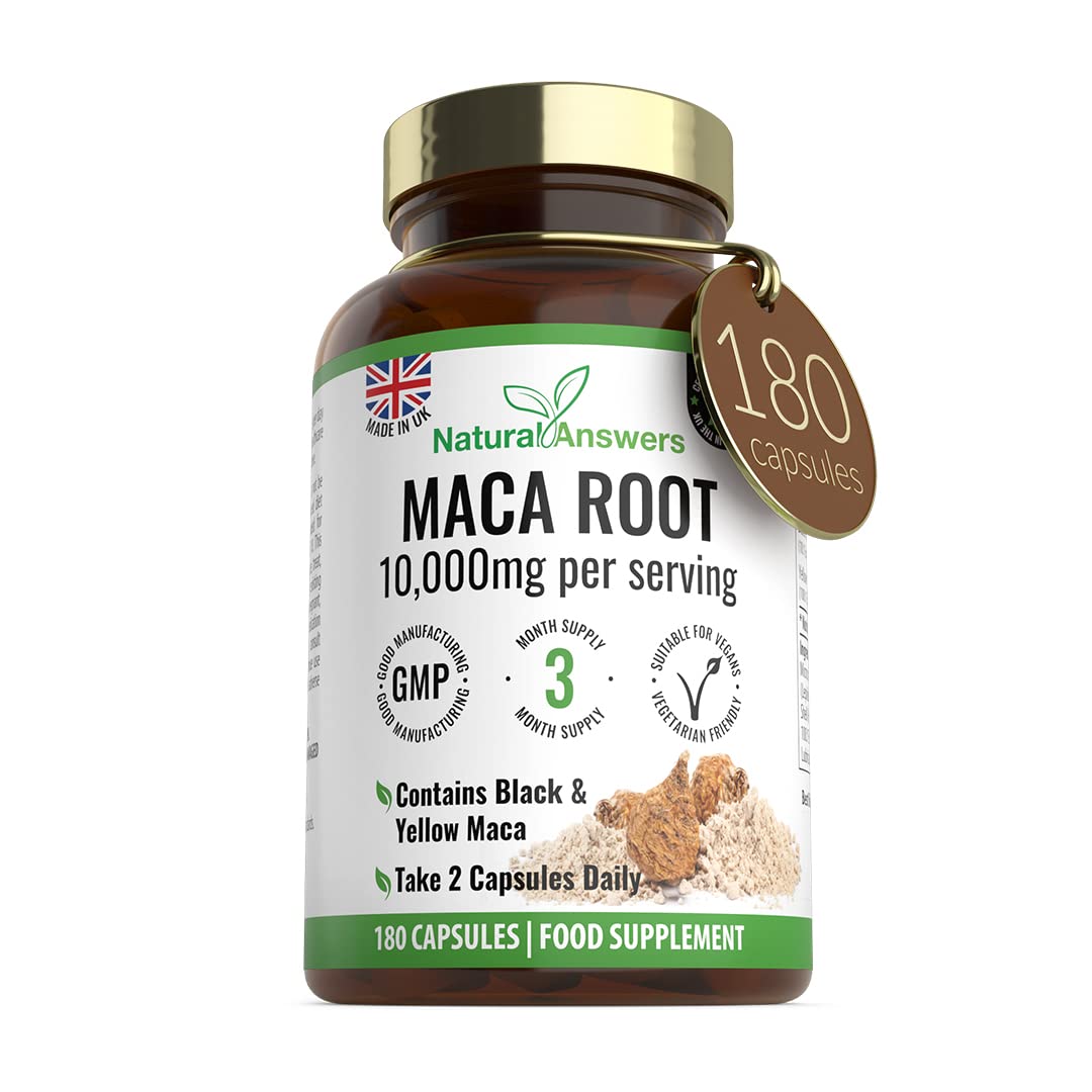 high strength maca root capsules