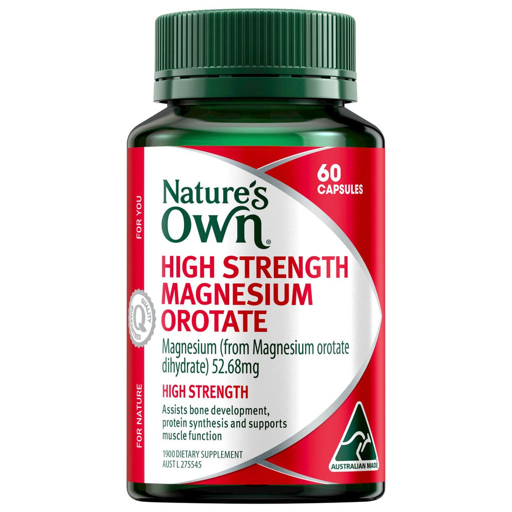 high strength magnesium orotate capsules