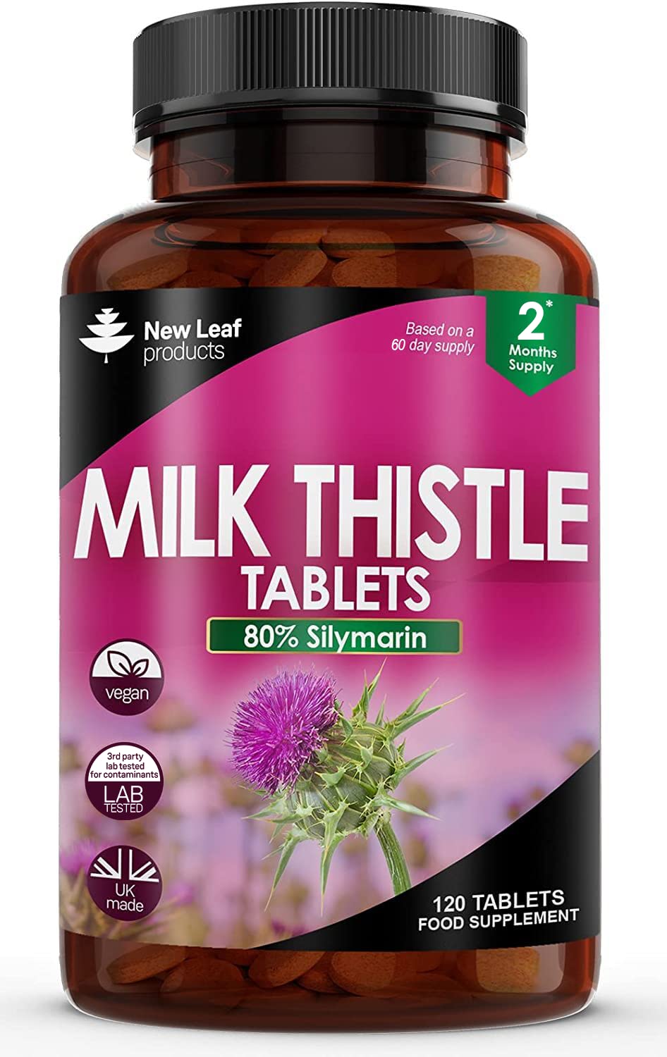 high strength milk thistle tablets
