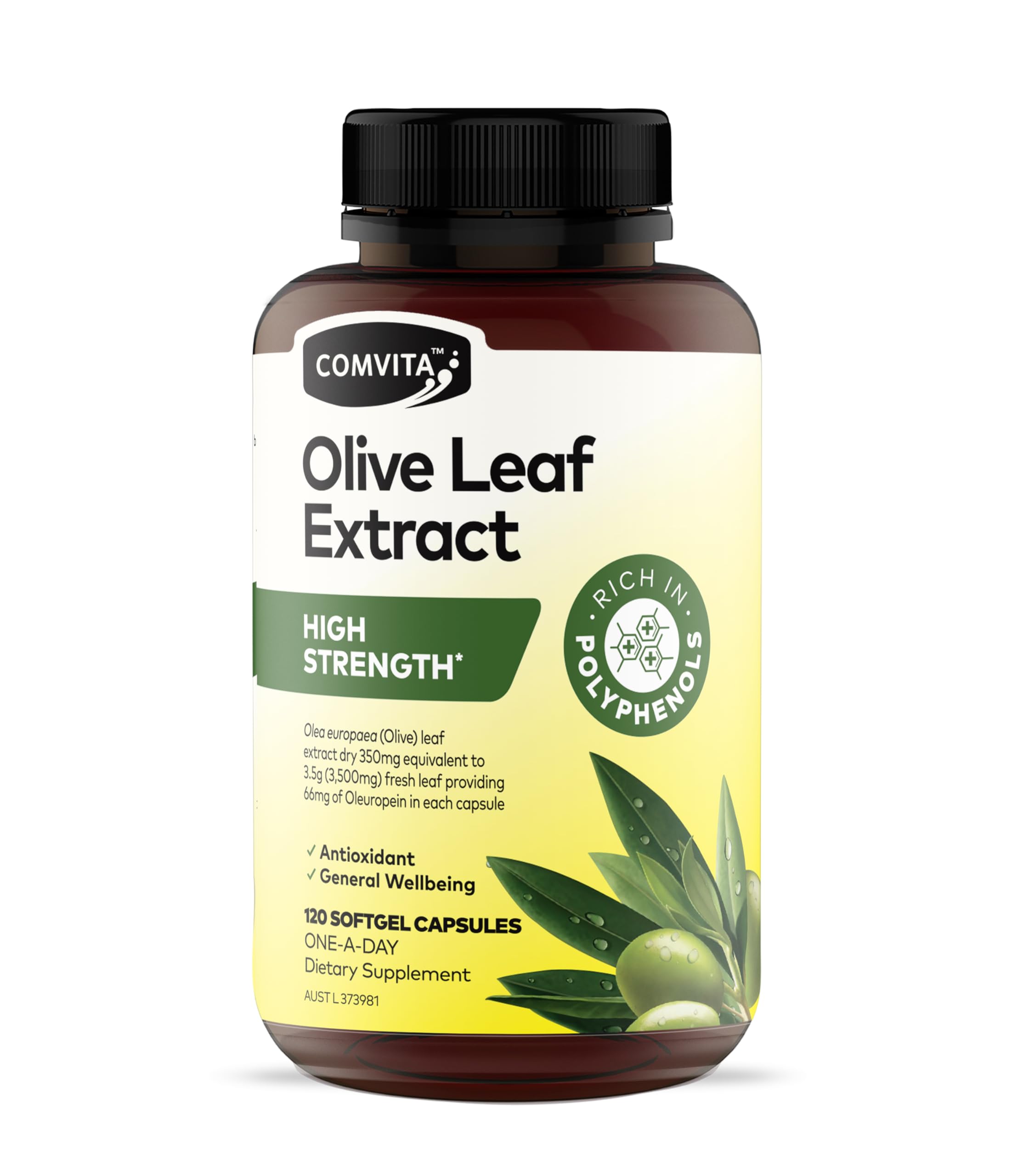 high strength olive leaf extract capsules