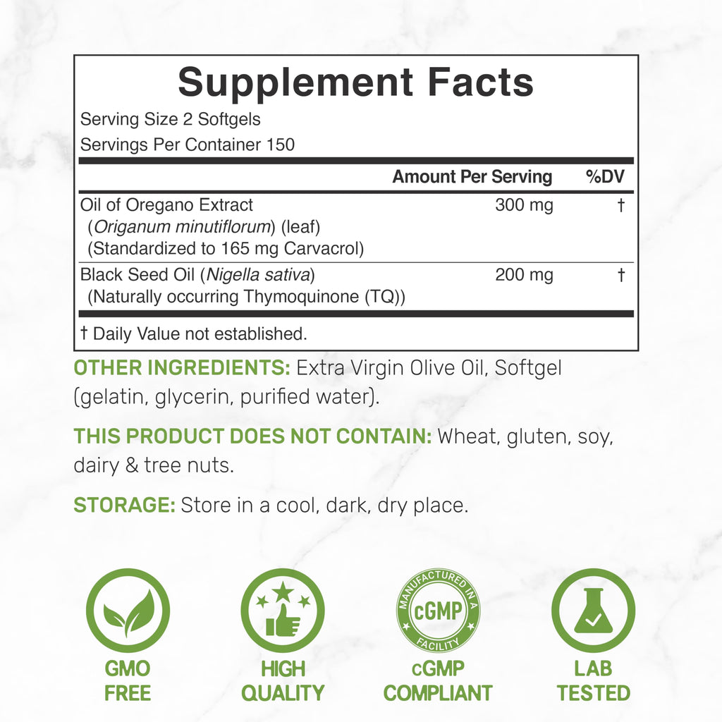 high strength oregano oil capsules